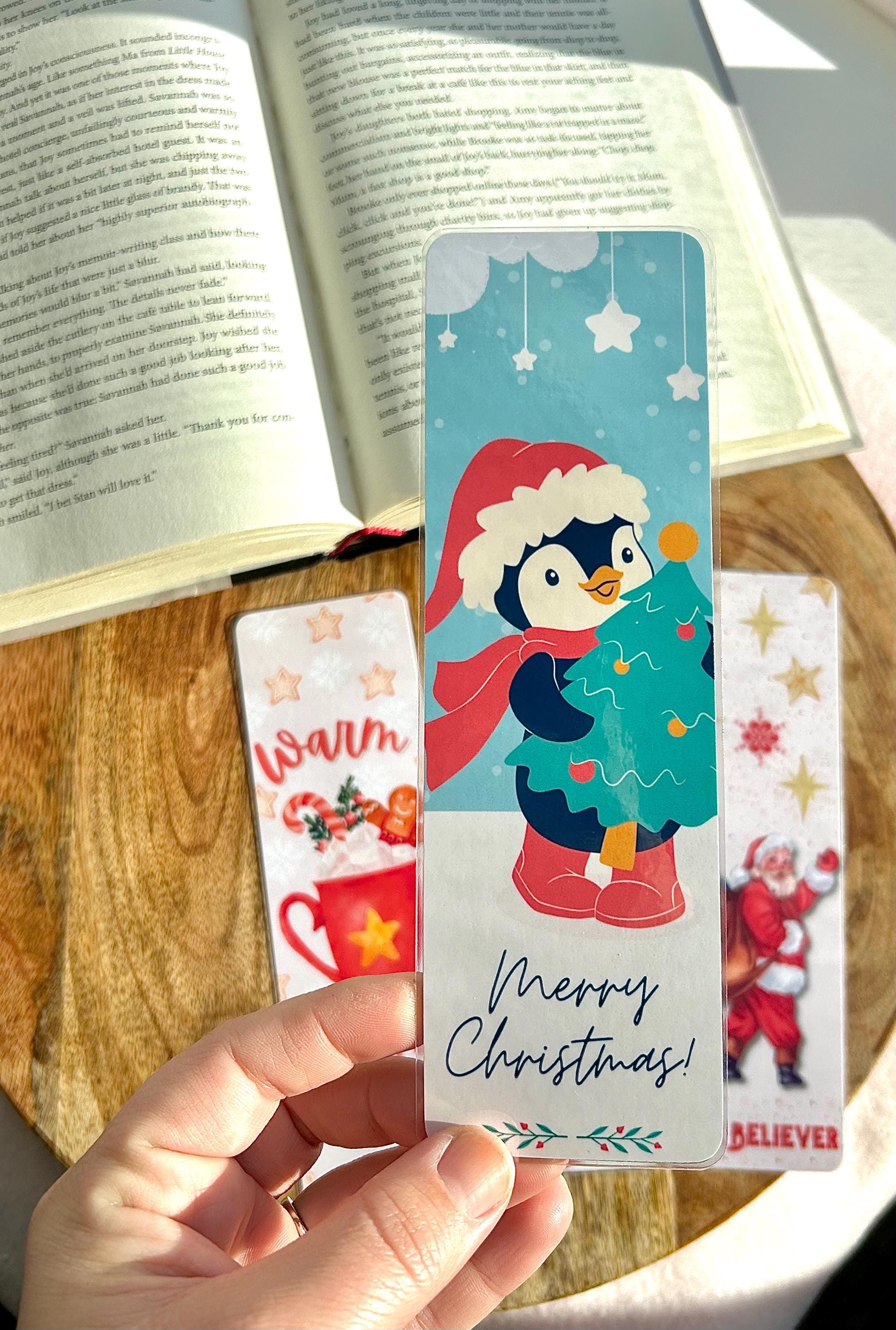 Vintage Christmas Bookmark Set | Vintage Inspired Holiday Bookmarks ...