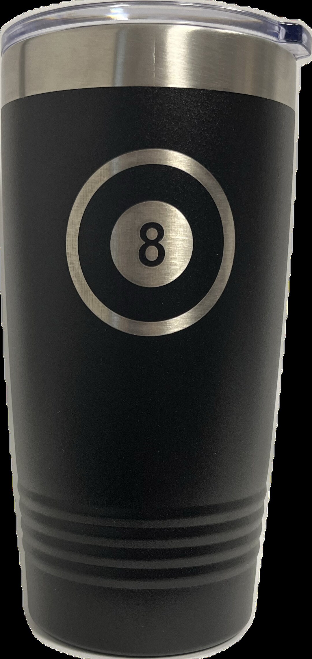 Personalized 8 Ball Billiard Polar Camel Insulated Tumbler W/ Slider ...