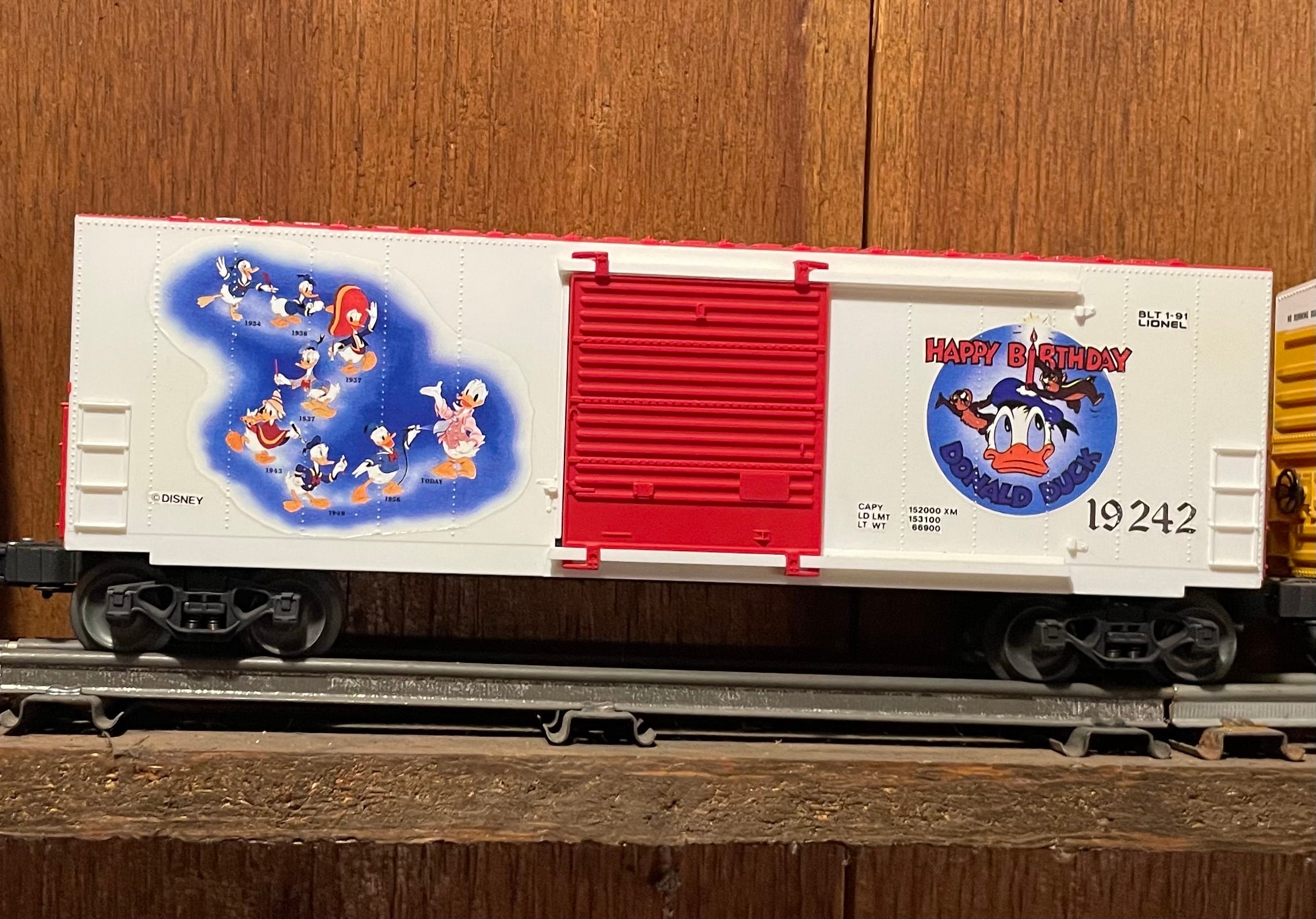 1990's Lionel Disney Train Set 11 Piece Set With Original Boxes - Etsy
