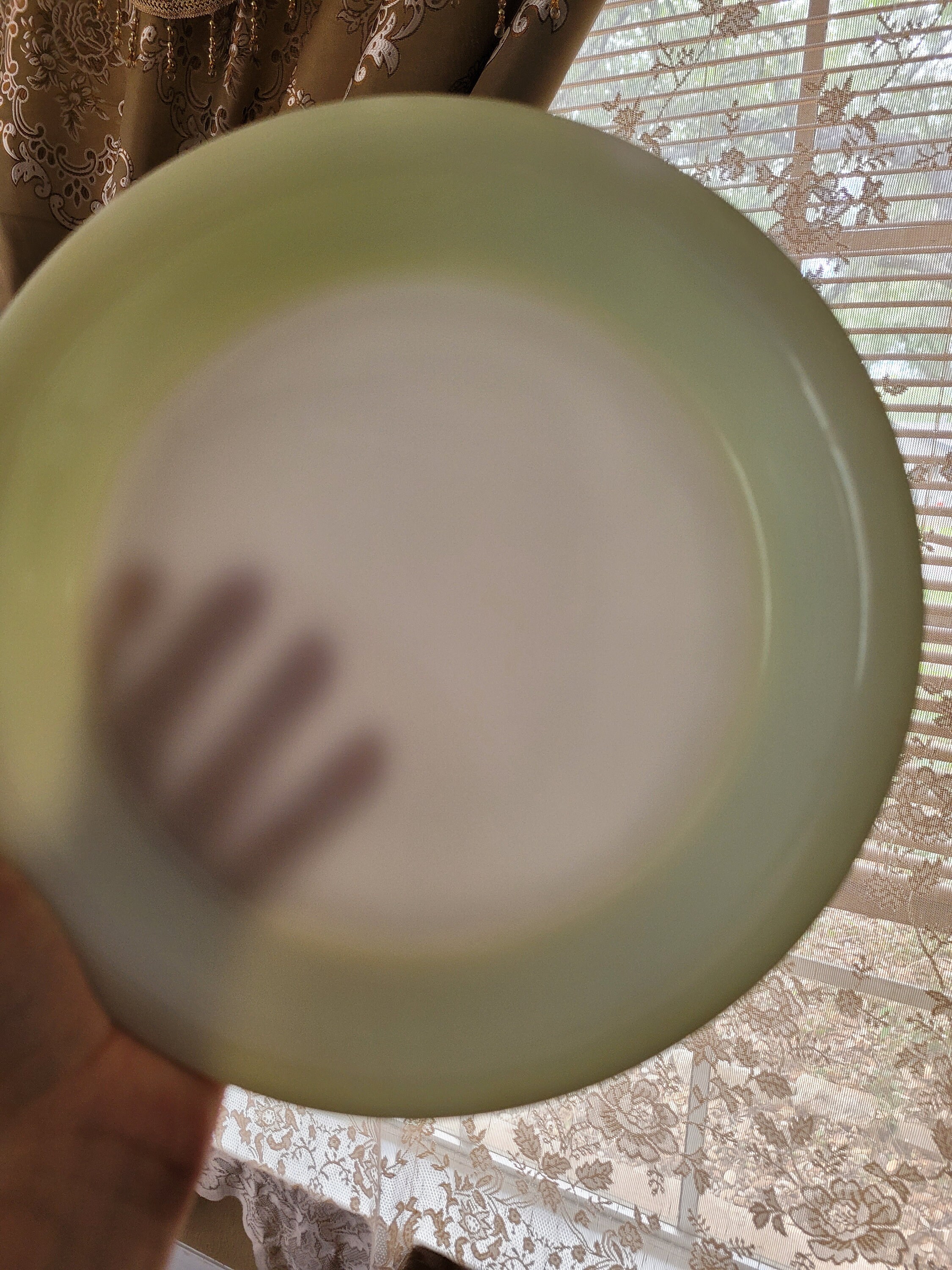 Pyrex Pie Plate - Lime Green Milk Glass - Etsy