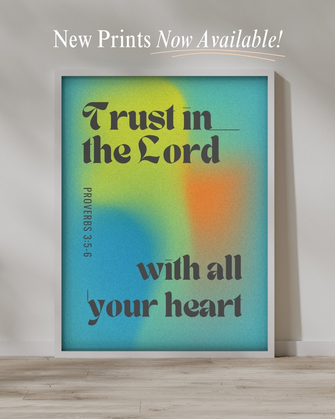Trust in the Lord, DIGITAL DOWNLOAD, Jesus Art, Jesus Wall Art, Bible ...