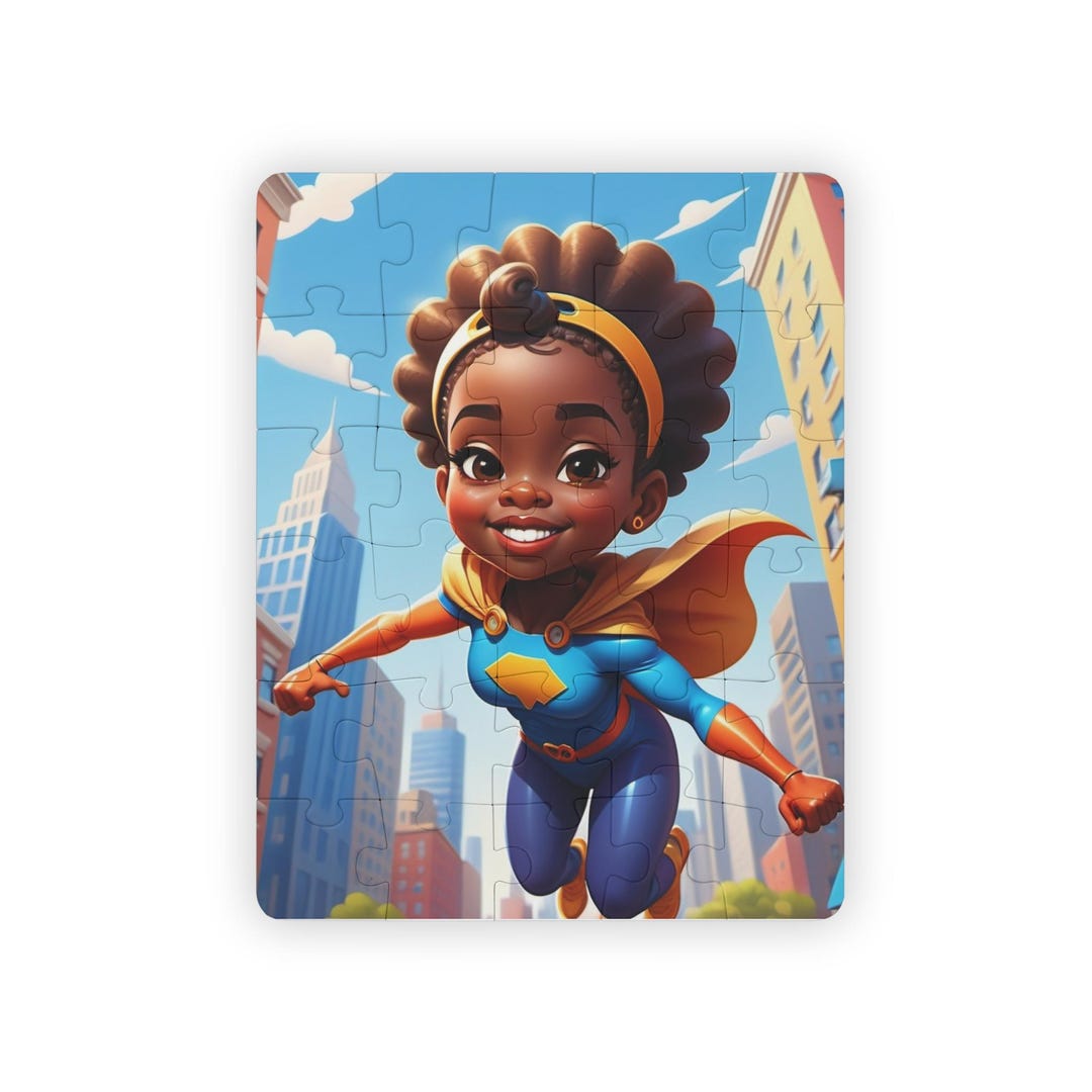 Super Girl Power Puzzle - 30-piece Fun for Ages 3-8, Educational Play ...