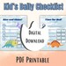 Cute Dinosaur-themed Daily Checklist for Kids Before School Kid's ...