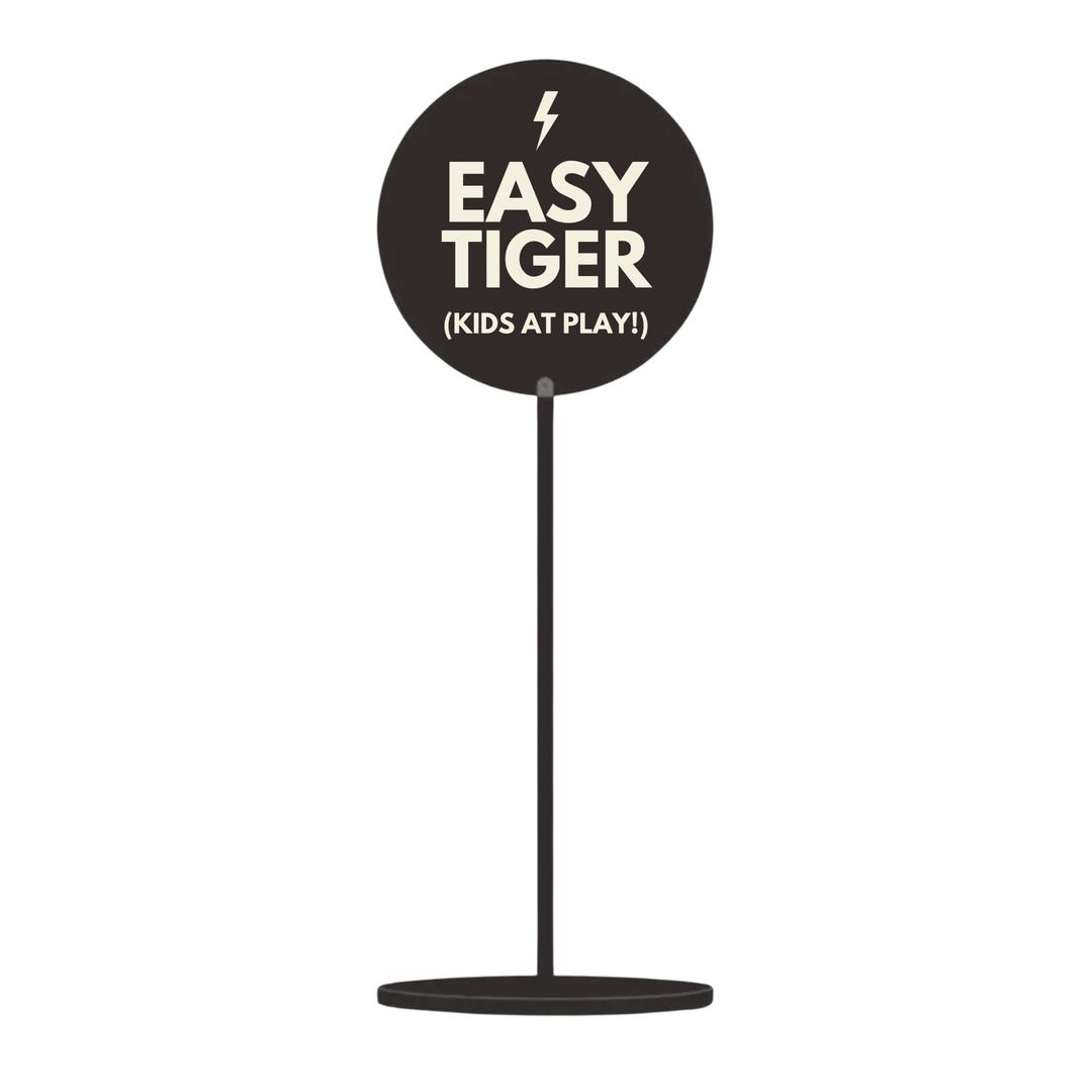 Funny Child Safety Warning Sign for Home or Yard Decor - Etsy