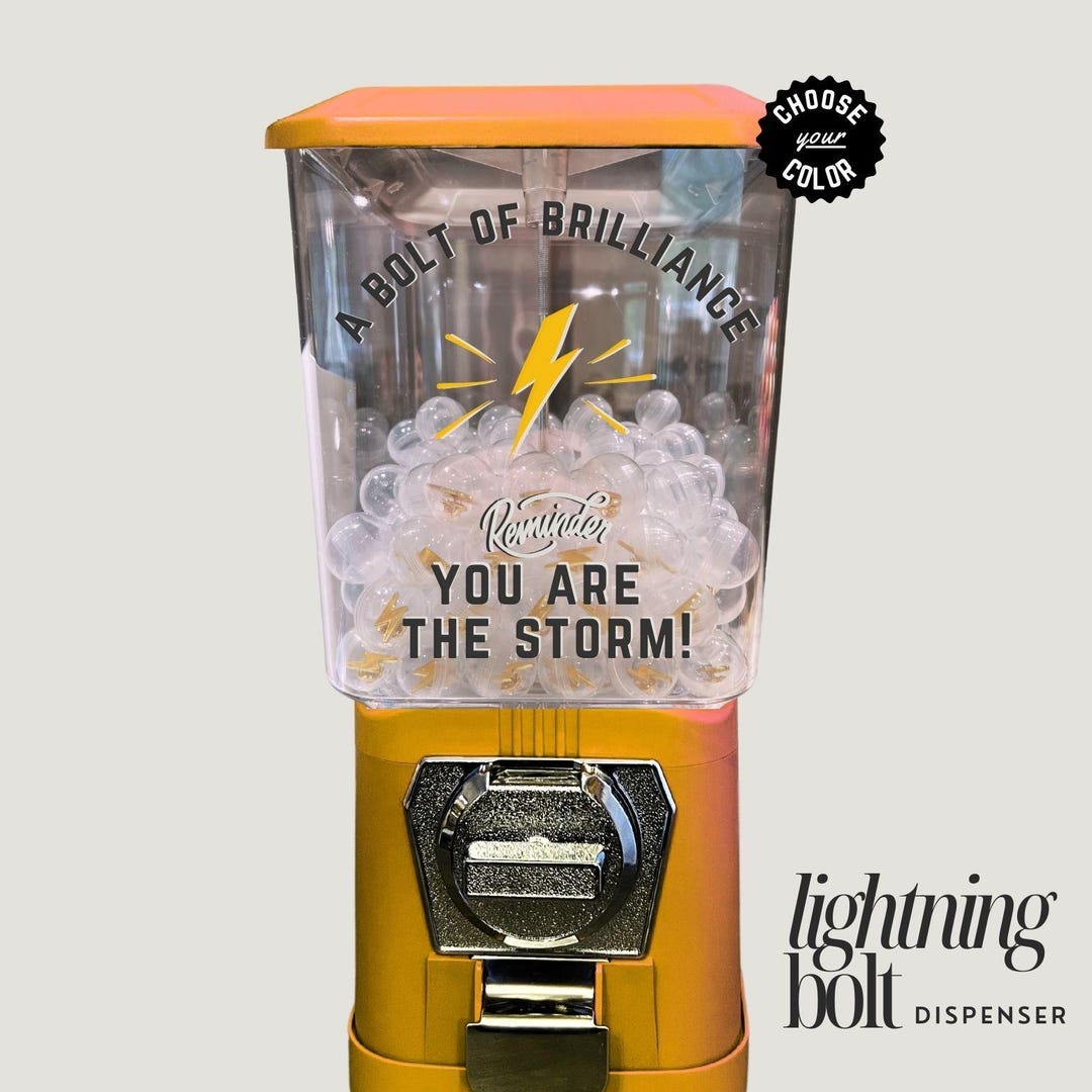 Lightning Bolt Lapel Pin Dispenser: Graduation Party Favor, 100 Pins ...