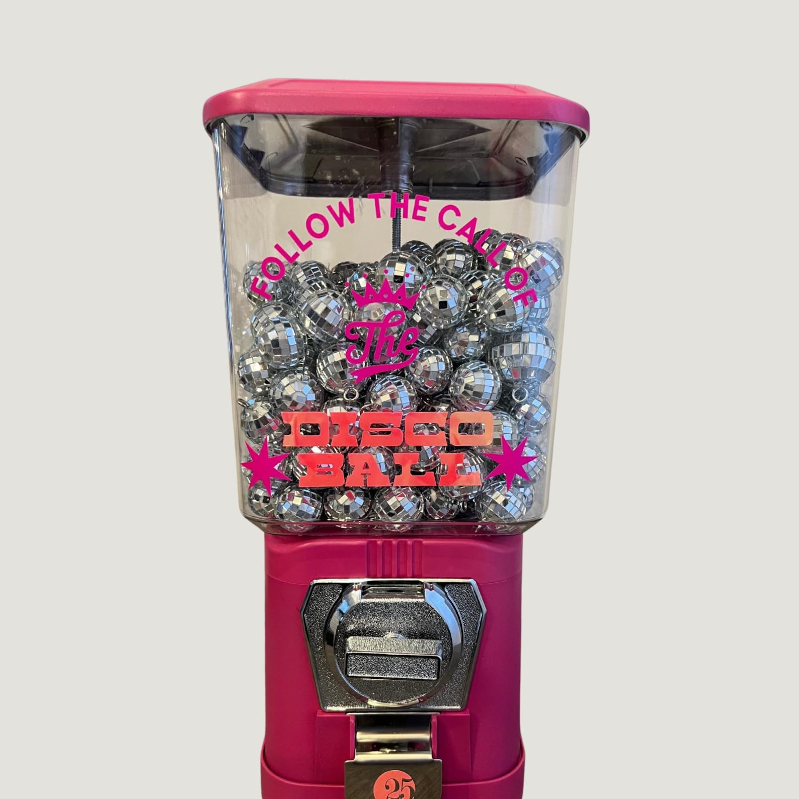Disco Ball Dispenser: Retro Party Vending Machine for Candy, Bubblegum ...