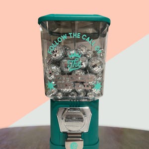 Disco Ball Dispenser: Retro Party Vending Machine for Candy, Bubblegum ...