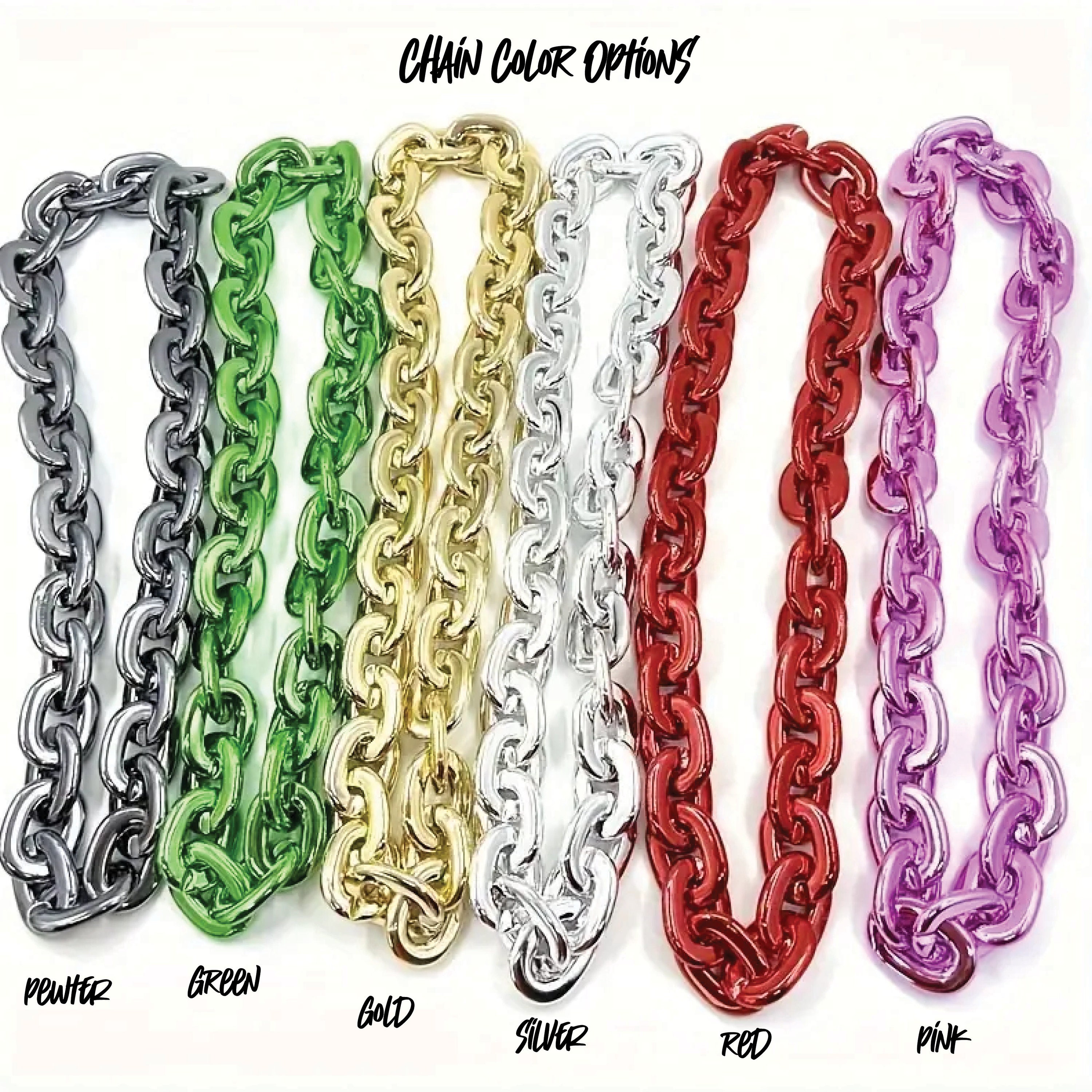Class of 2024 Graduation, Graduate, Grad Oversized Swag Chain Necklace ...