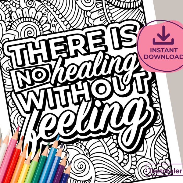Recovery Coloring Pages - Etsy