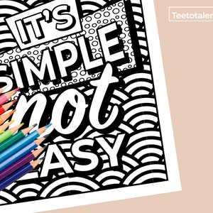 Terminally Unique Sobriety Coloring Pages, Addiction, Recovery, 12 Step ...