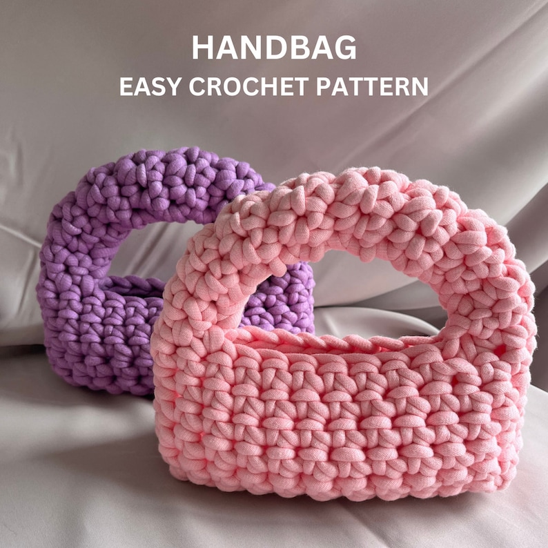 CROCHET PATTERN: Mini Handbag, Perfect for Beginners PDF File With ...