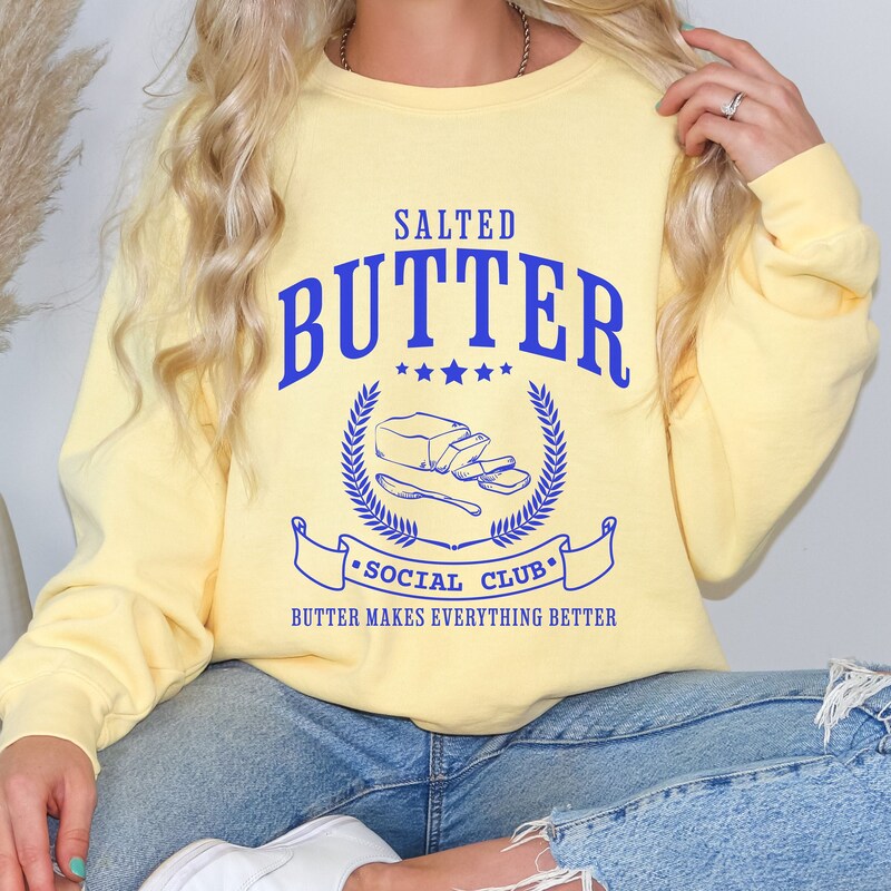 Butter Yellow Sweater - Etsy