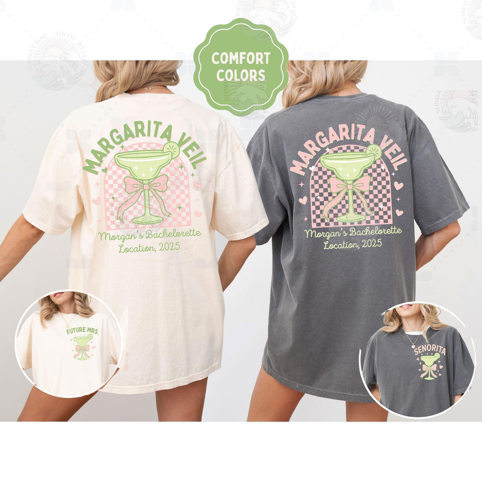 Margs and Matrimony Bachelorette Shirt, Custom Margaritas Veil, Pepper ...