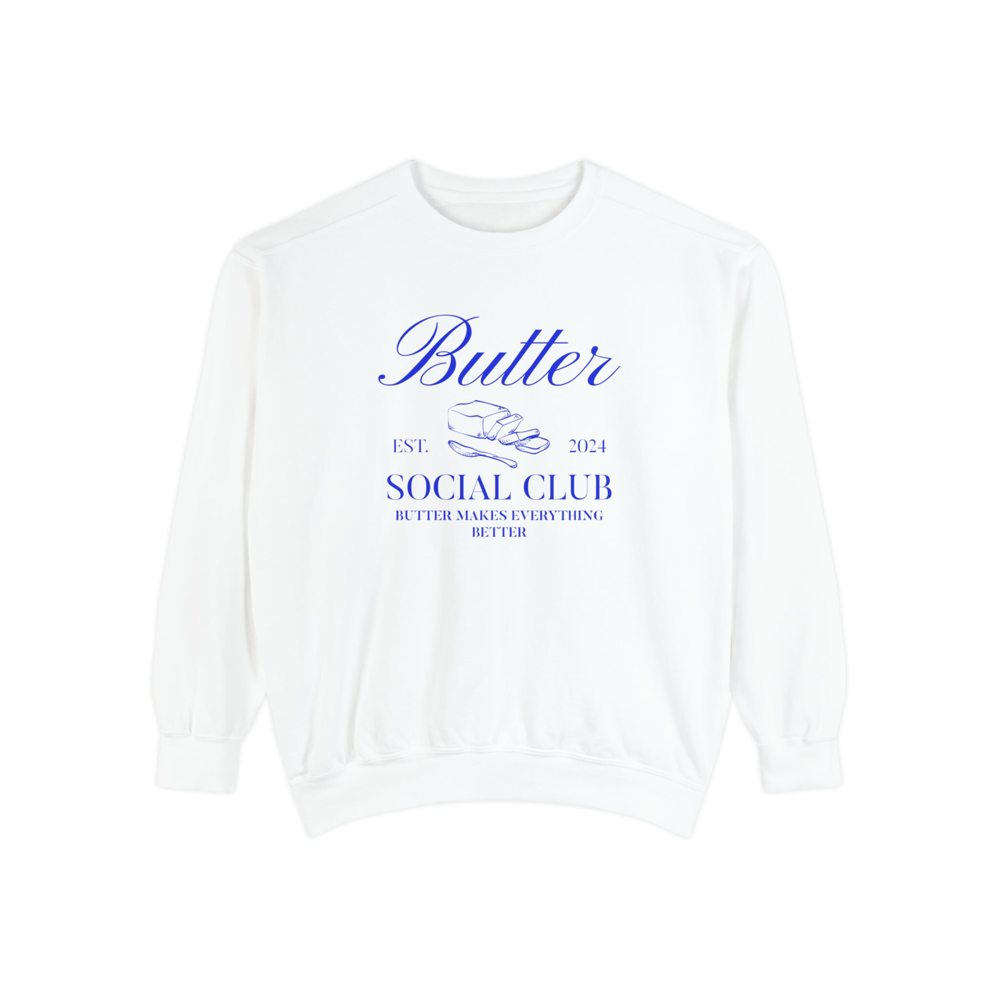 Butter Sweatshirt, Salted Butter Sweater, Comfort Colors, Baking ...