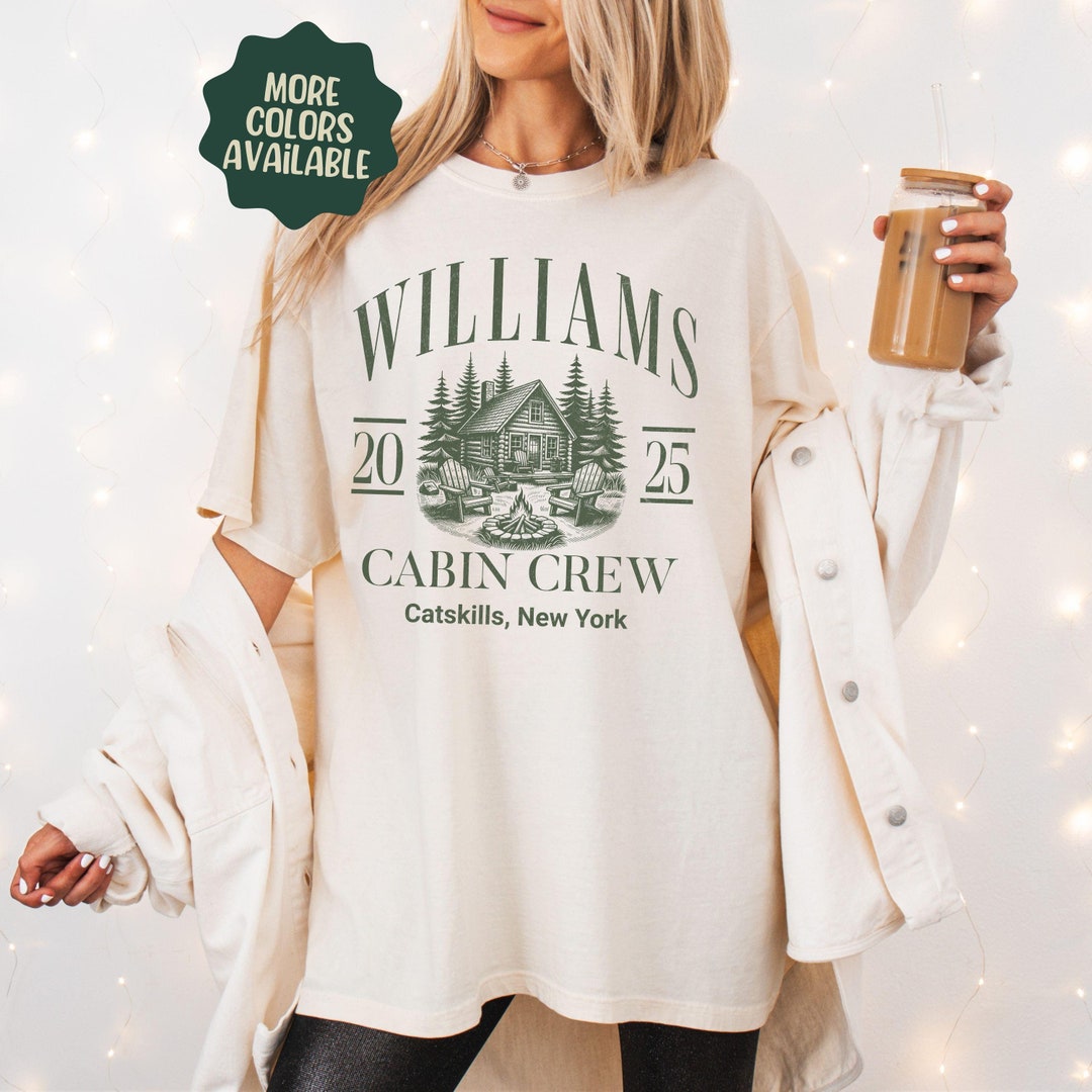 Cabin Vacation Shirt, Custom Comfort Colors Matching Family Tees ...