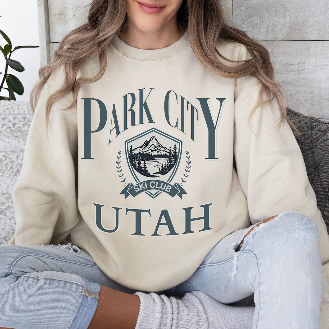 Park City Utah Sweatshirt Unisex Crewneck, Winter Trip Sweater ...