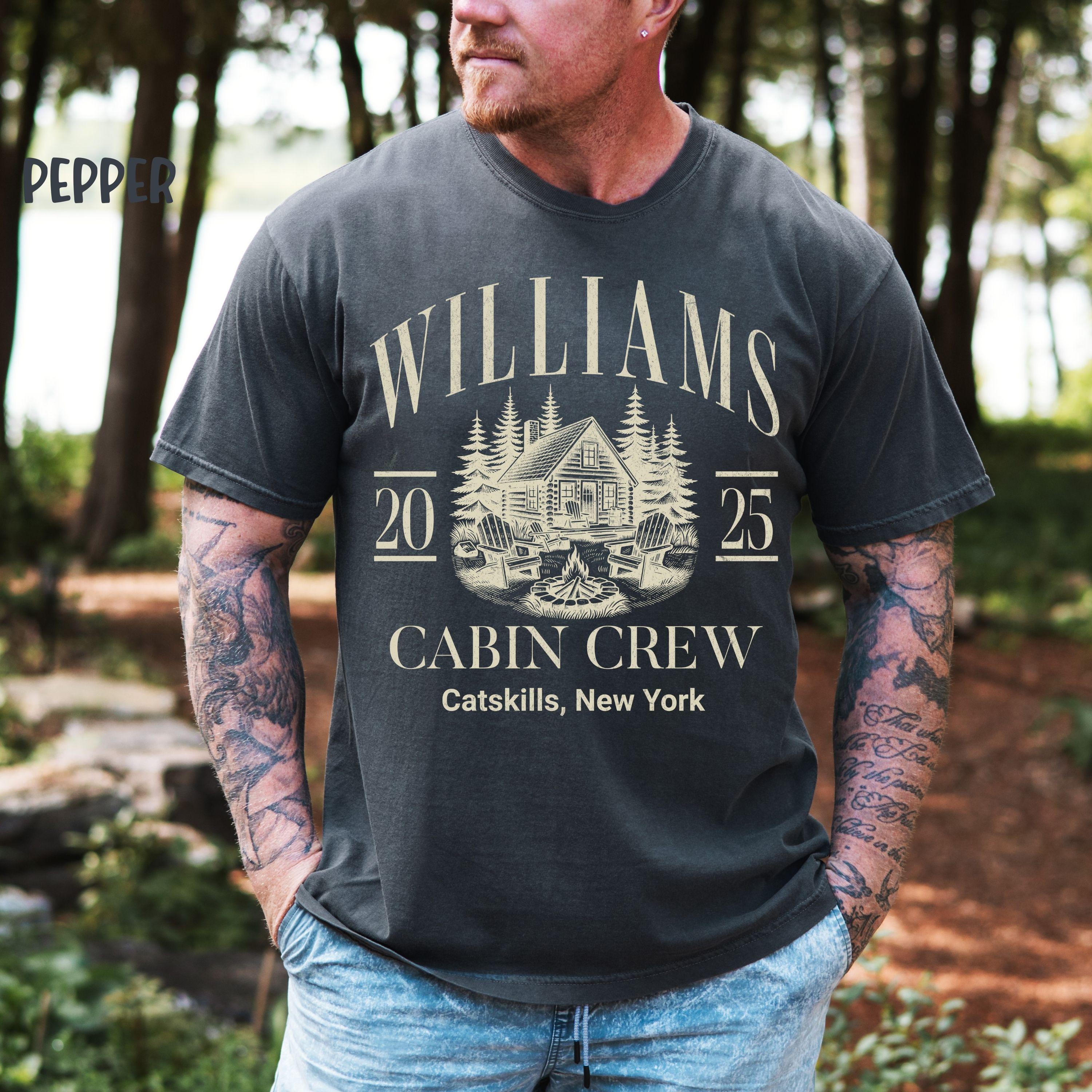 Cabin Vacation Shirt, Custom Comfort Colors Matching Family Tees ...