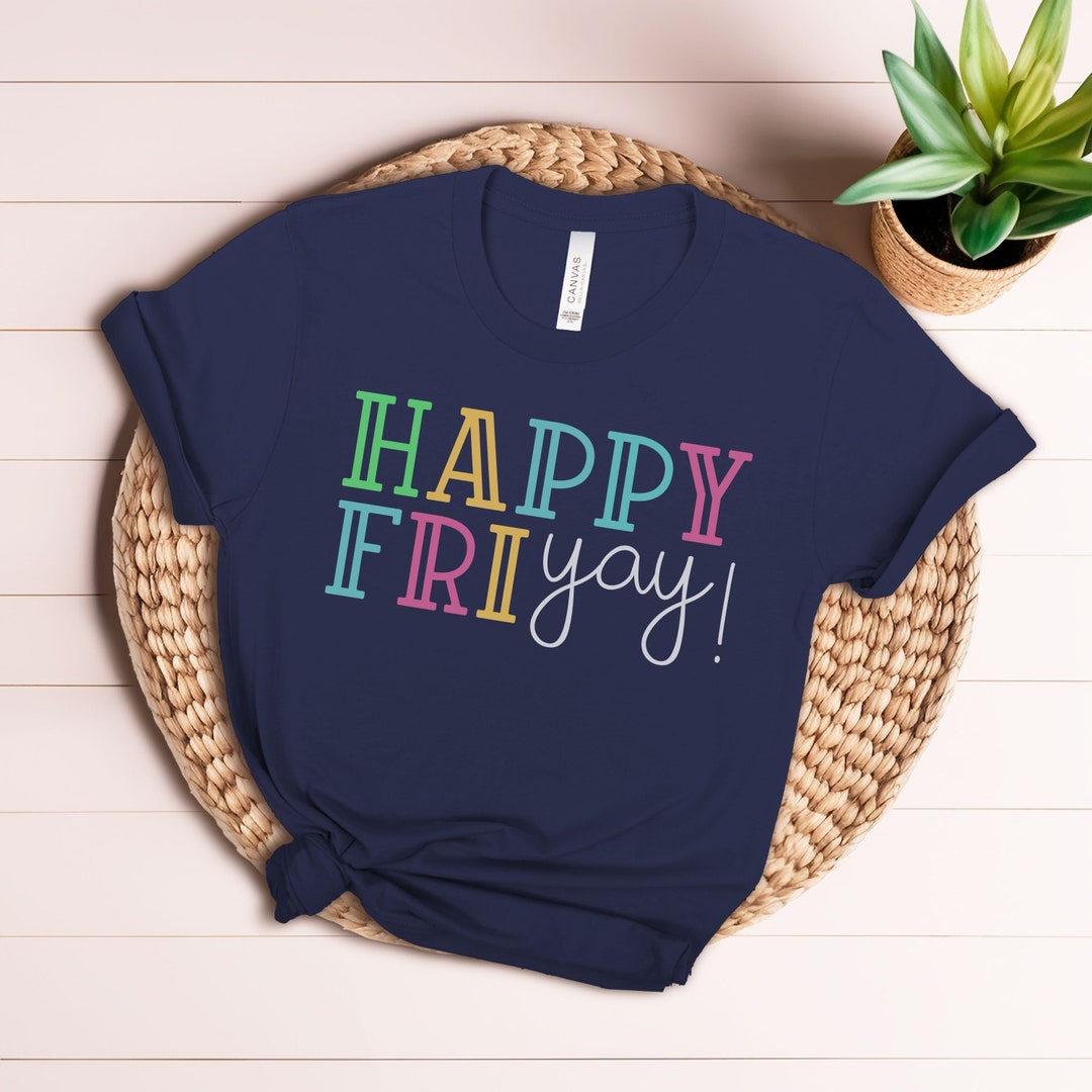 Blue Lock Clothes Fri-yay Happy Friday Lover Funny Teacher Tgif Friyay ...