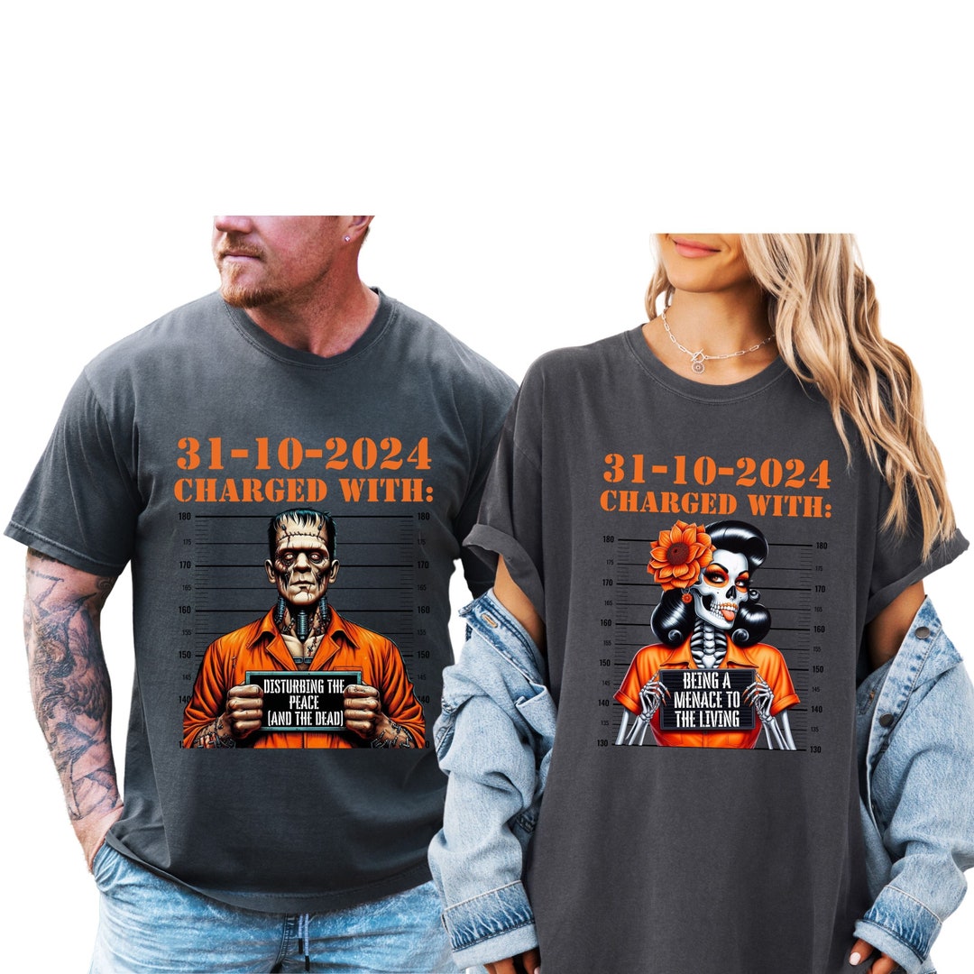 Group Halloween Shirts, Matching Halloween Costume Party T-shirts ...