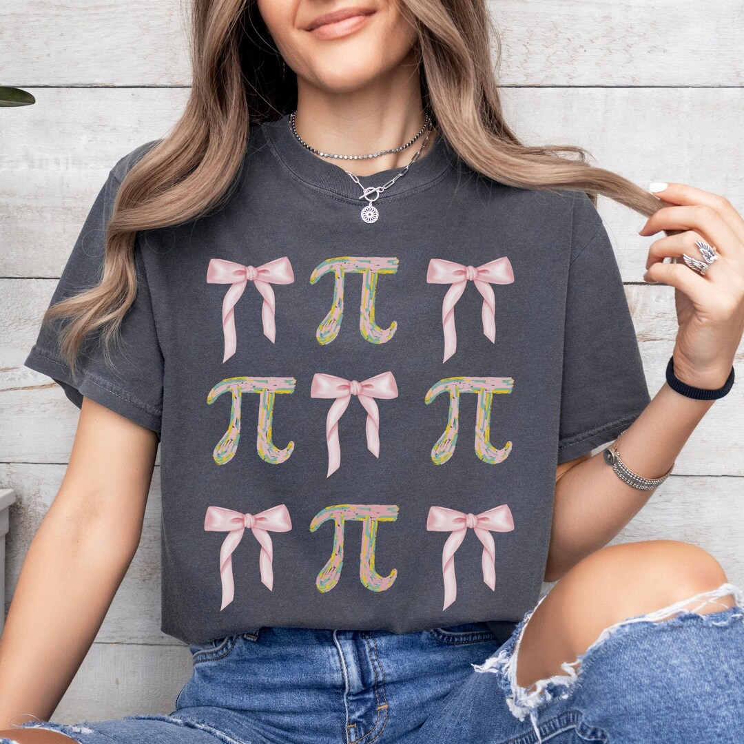 Pi Day Shirt, Coquette Pi Day, Pi Day Birthday, Comfort Colors Pi Day ...