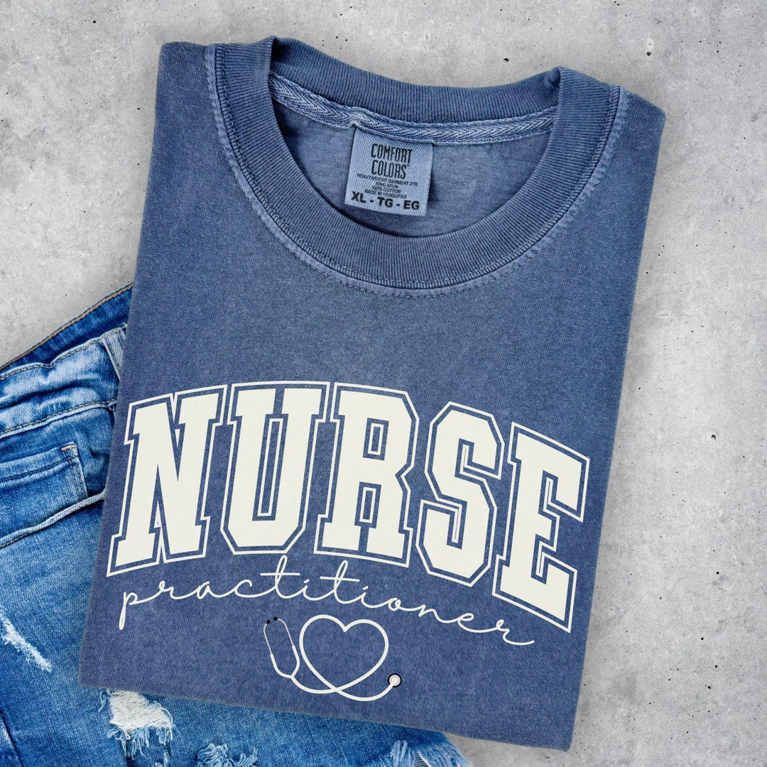 Nurse Practitioner Shirt, Comfort Colors NP Tee, Cute Nurse Group ...