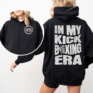 Kickboxing Sweatshirt, in My Kickboxing Era Hoodie, Gift for Kickboxer ...