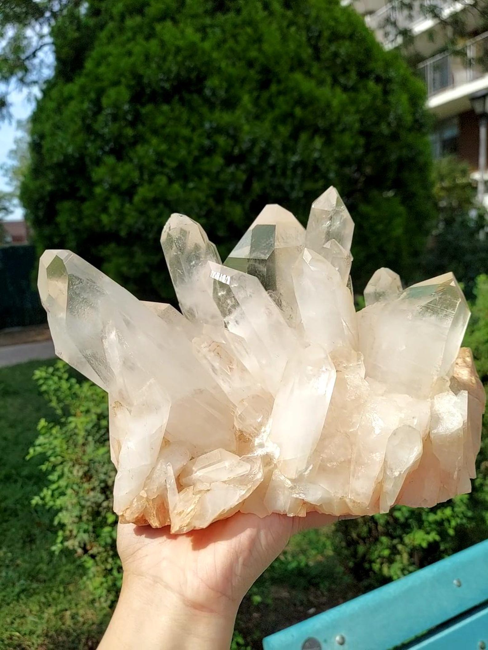 9 Lbs Himalayan Pink Quartz Cluster Specimen - Etsy