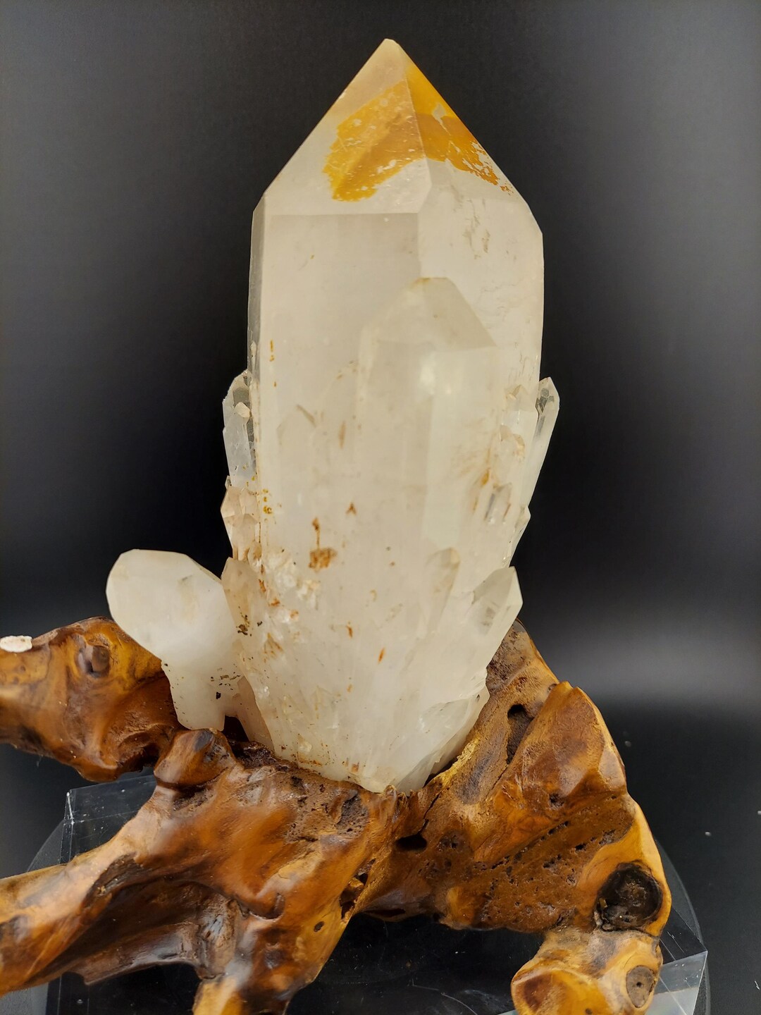 1130g Himalayan Pineapple Quartz, India, Hidden Rainbows, Stone of ...