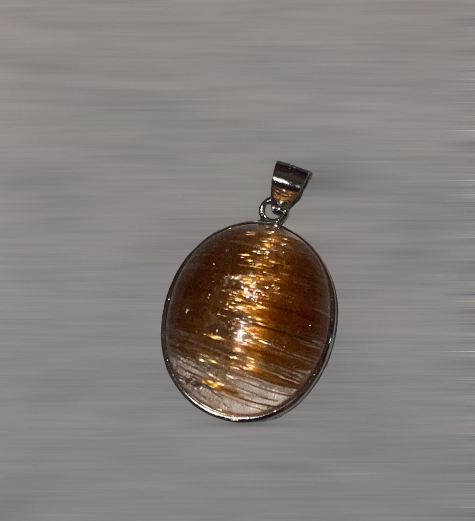 Natural Copper Rutilated Quartz Rare Hair Crystal Pendant/fortune ...