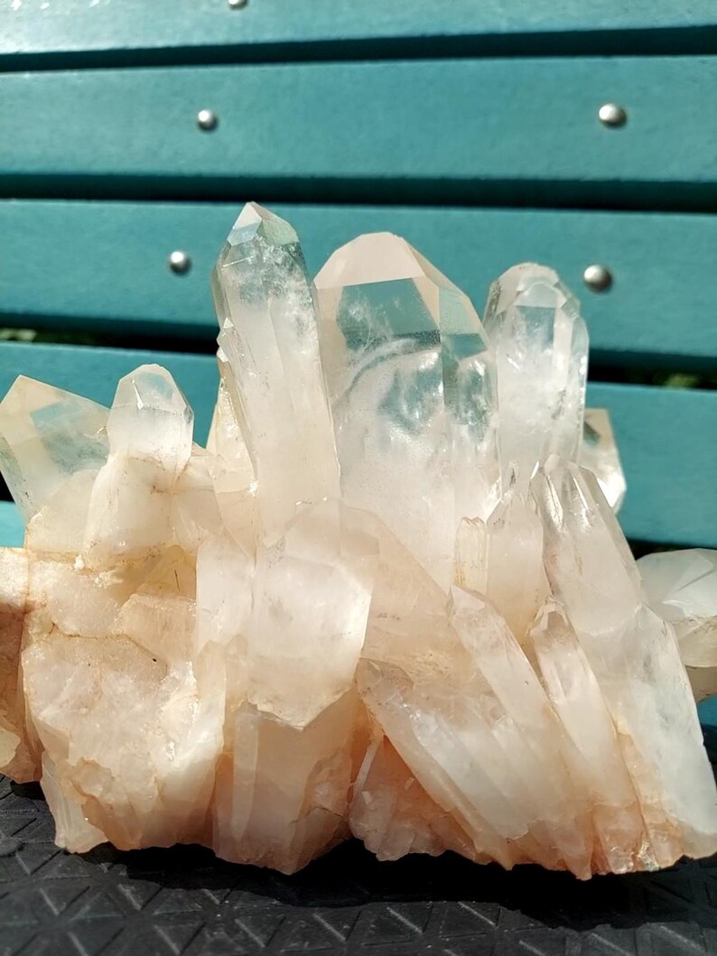 9 Lbs Himalayan Pink Quartz Cluster Specimen - Etsy