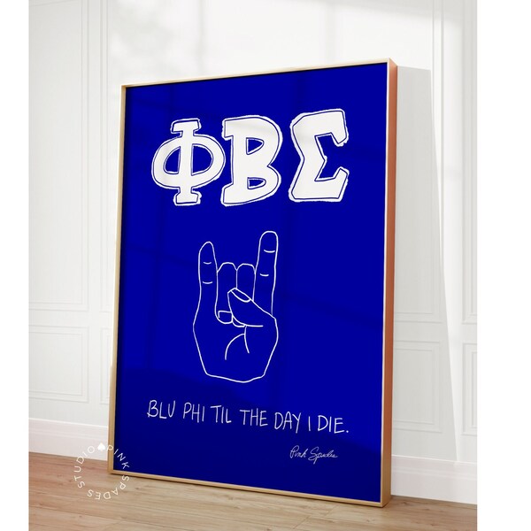 Frat Art - Etsy