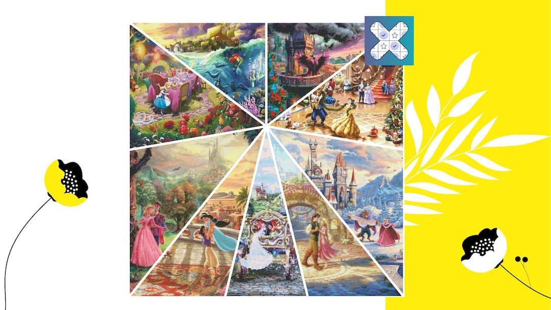 Mega Bundle 9 Charts Princess PDF Cross Stitch Patterns, Pattern Keeper ...