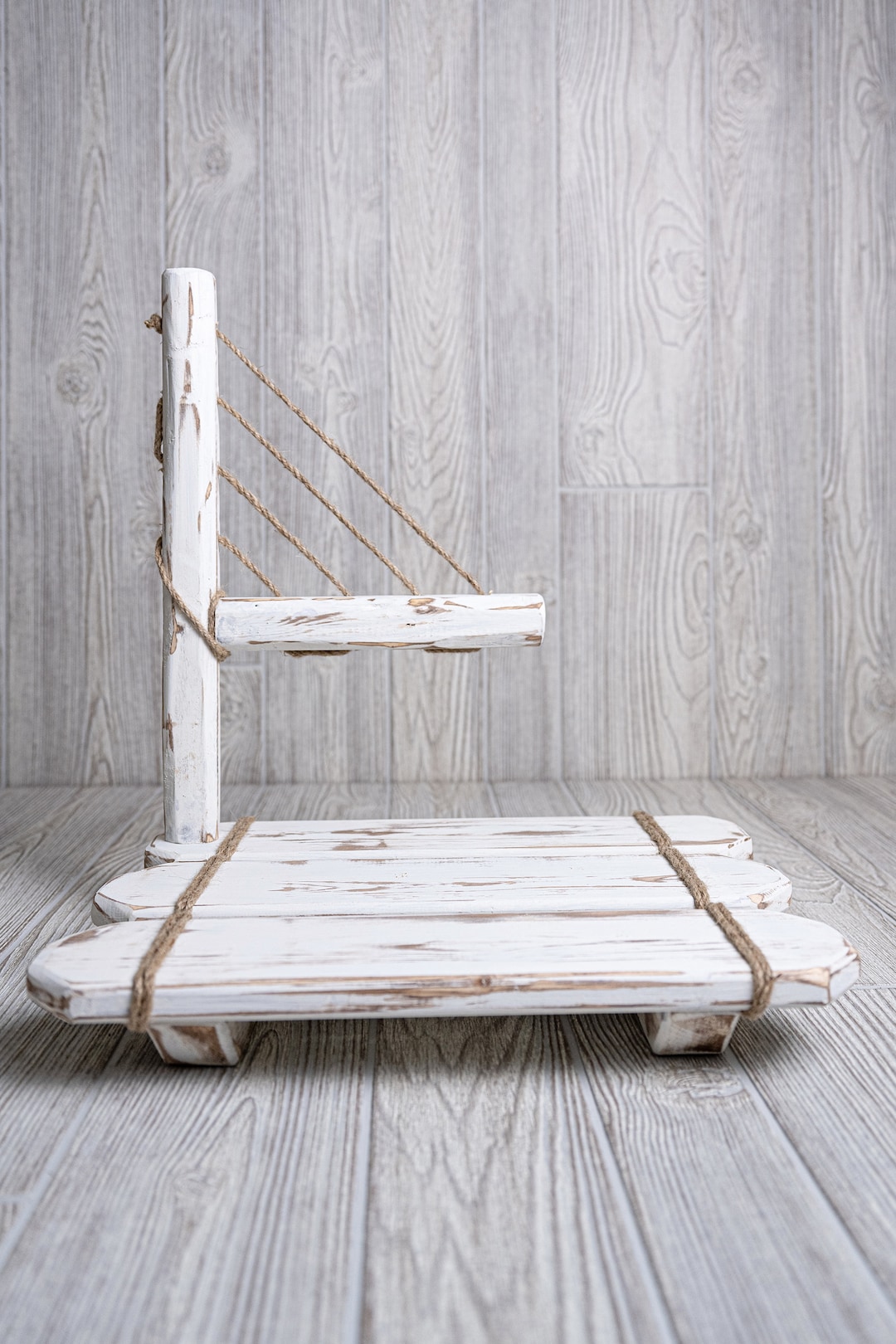 Wooden Raft, Real Wood, Baby Photo Prop, Antique, Rustic Wood, Country ...