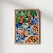 Neapolitan Pizza and Cocktails Print | Italian Kitchen Dinner Painting ...