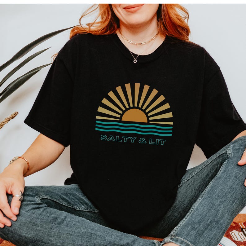Salty and Lit, Salt and Light, Christian T-shirt, Salt and Light Shirt ...