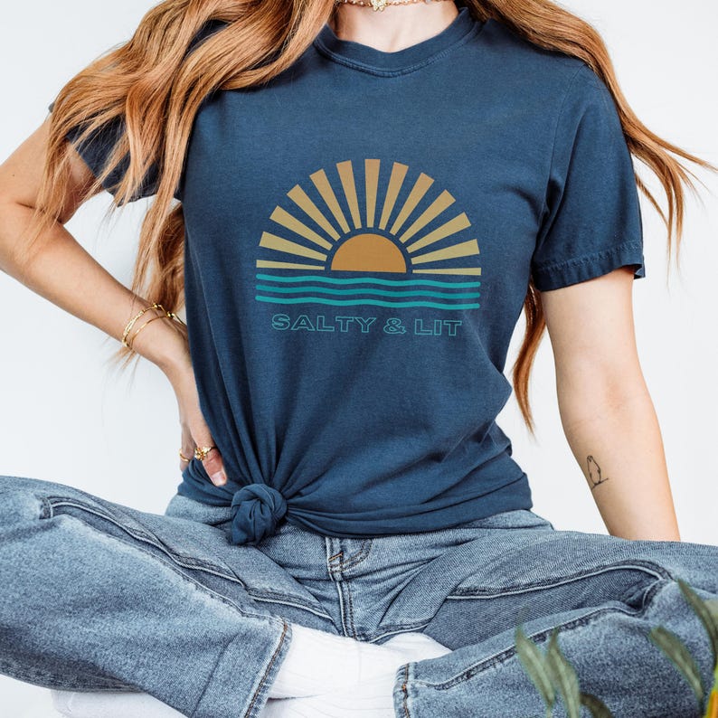 Salty and Lit, Salt and Light, Christian T-shirt, Salt and Light Shirt ...