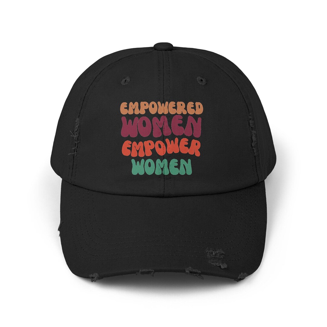 Empower Women Empower Women Hat, Distressed Cap, Girls in Tech, Women's ...