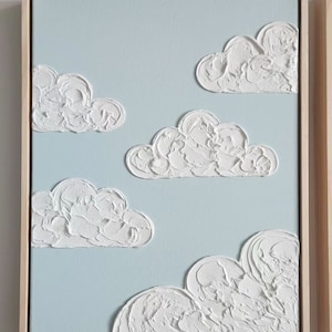 Kidsroom Wall Texture Art/ Kidsroom Decorative/ Baby Birthday/ Baby ...