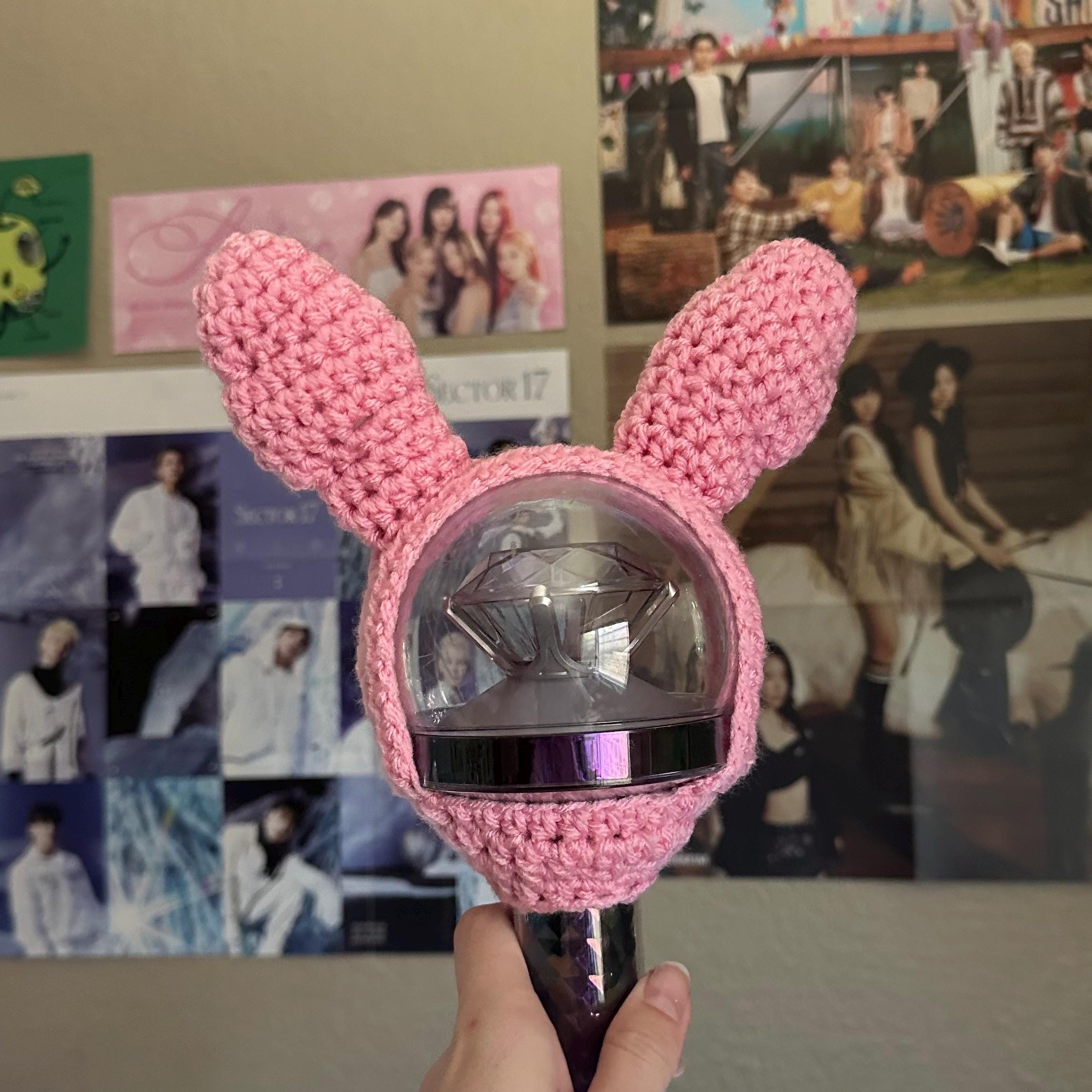 Crochet Toram Lightstick Cover (caratbong) | Jeonghan, Seventeen - Etsy