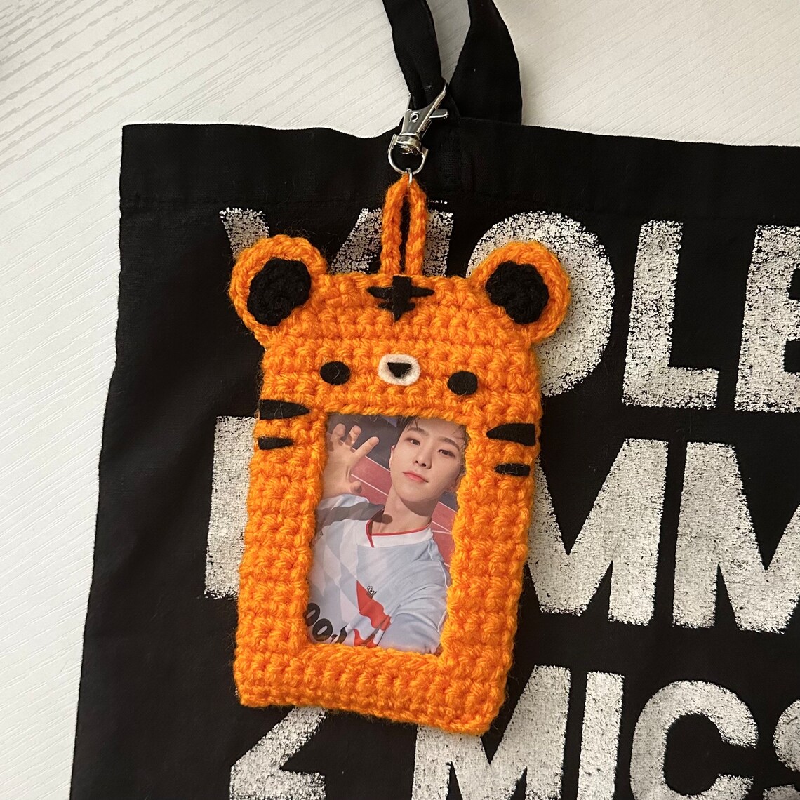 Crochet Tiger Photocard Holder Hoshi, Seventeen - Etsy