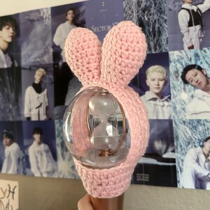 Crochet Ddeongbyeoli Lightstick Cover (lightiny V2) | Seonghwa, Ateez - Etsy