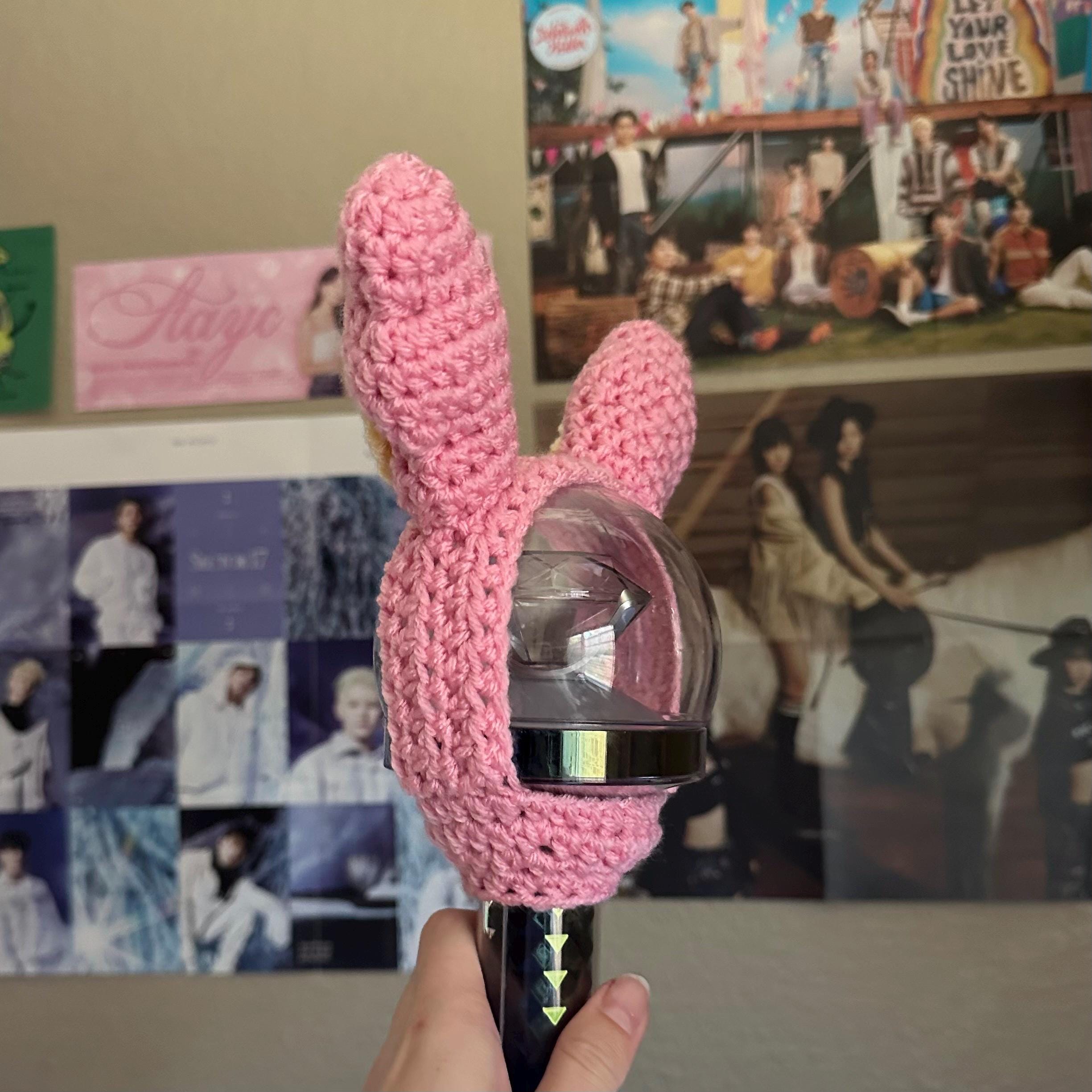 Crochet Toram Lightstick Cover (caratbong) | Jeonghan, Seventeen - Etsy