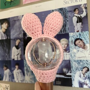 Crochet Ddeongbyeoli Lightstick Cover (lightiny V2) | Seonghwa, Ateez - Etsy