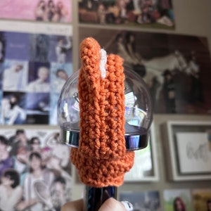 Crochet Orange Cat Lightstick Cover (caratbong) | Jun, Seventeen - Etsy