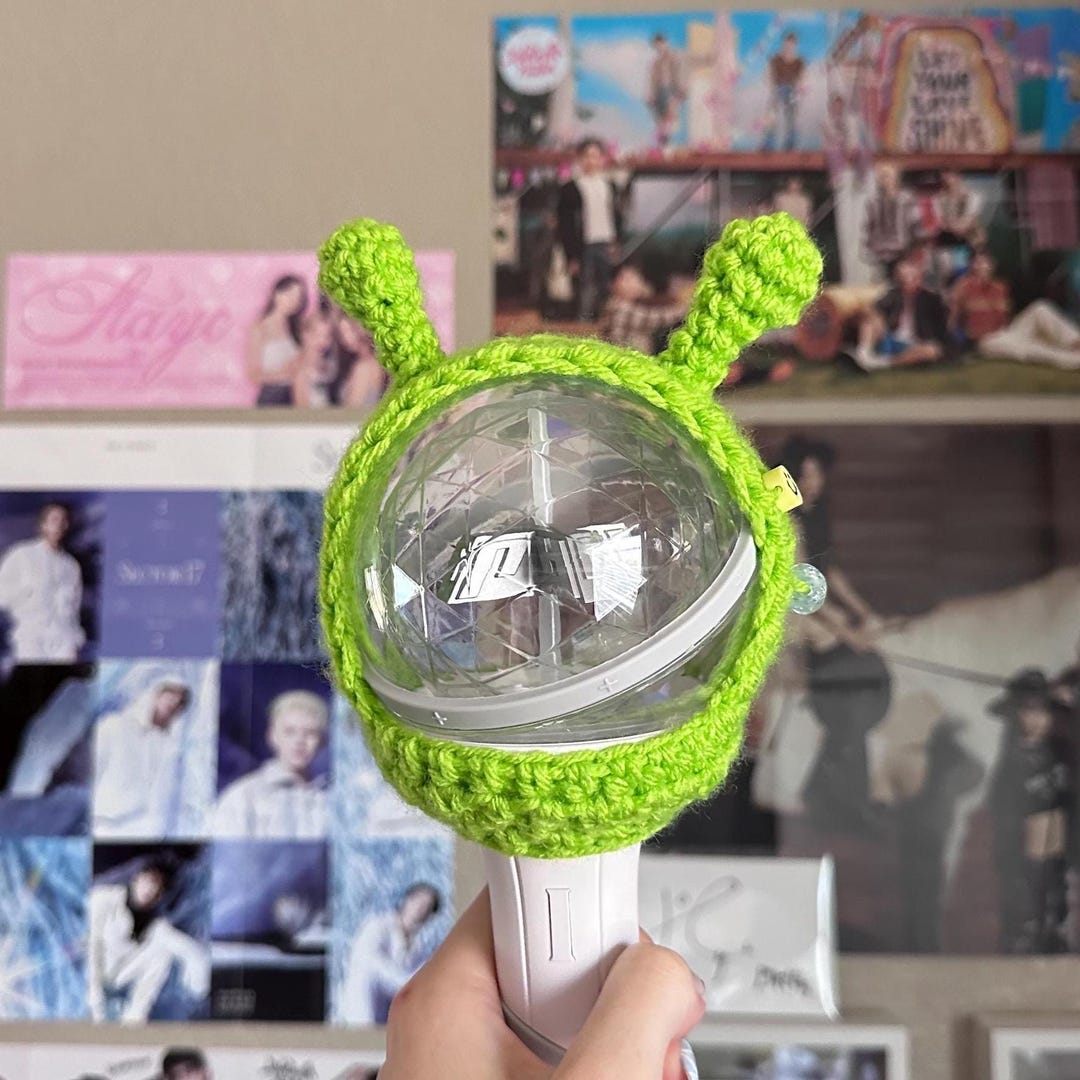 Crochet Cutie Alien Lightstick Cover (p1harmony) | Soul, P1harmony - Etsy
