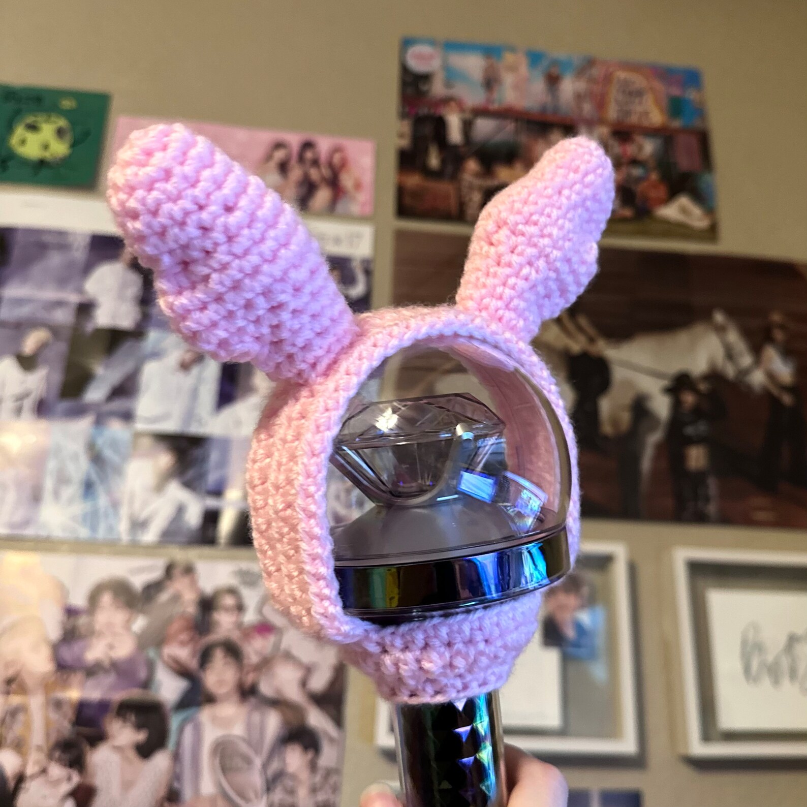 Crochet Toram Lightstick Cover caratbong V3 Jeonghan, Seventeen - Etsy