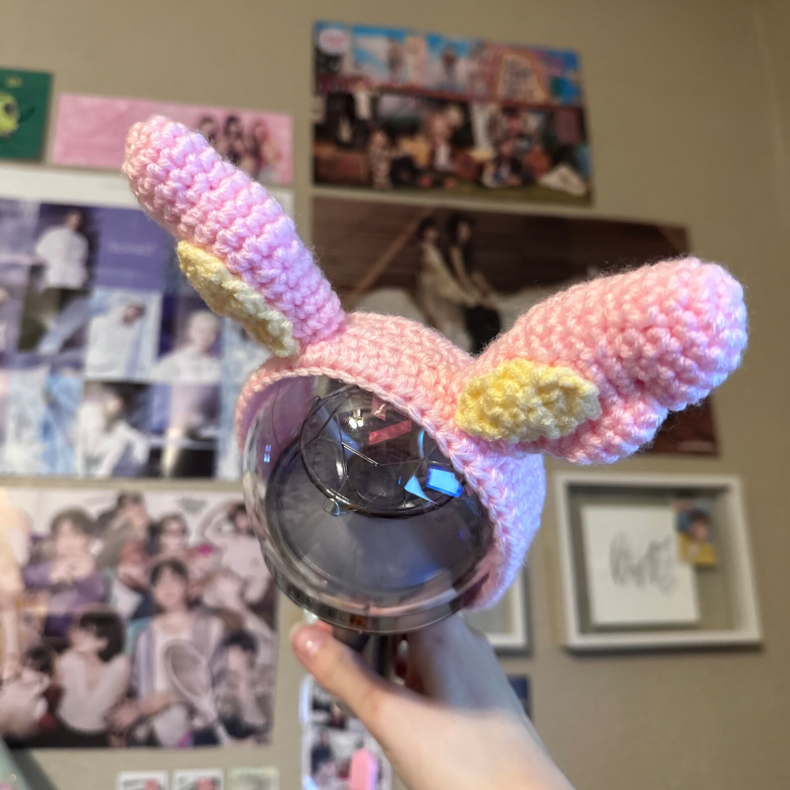 Crochet Toram Lightstick Cover caratbong V3 Jeonghan, Seventeen - Etsy