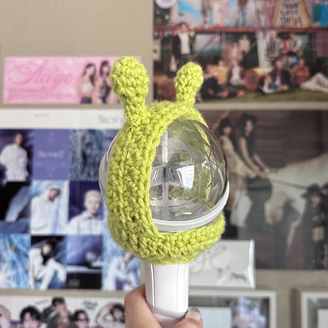 Crochet Alien Lightstick Cover (p1harmony V1) | Soul, P1harmony - Etsy