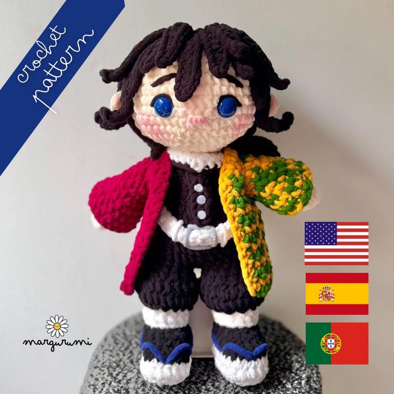 Tomioka Giyuu Pattern - Etsy