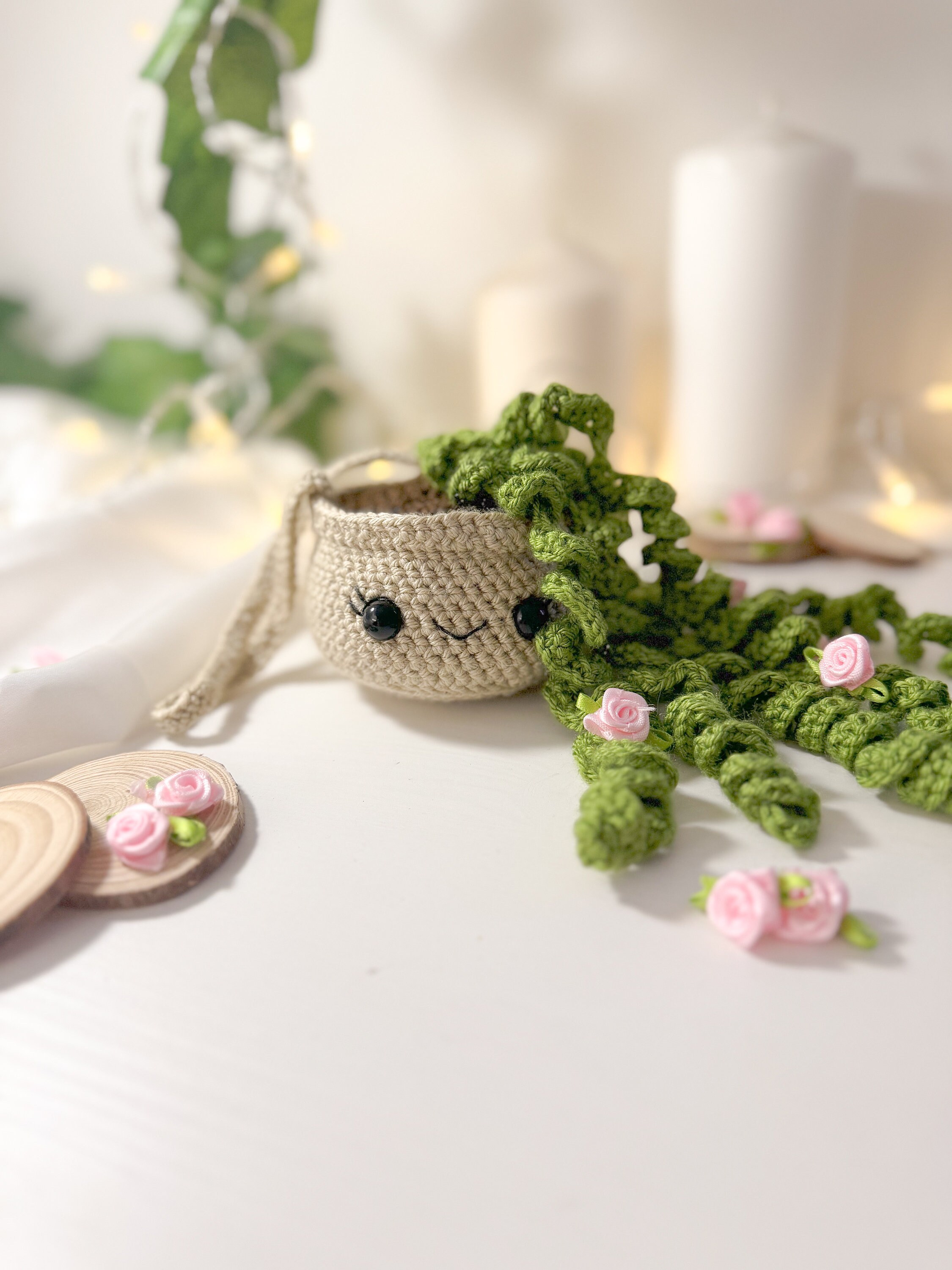 Hanging Plant curly Crochet Pattern - Etsy